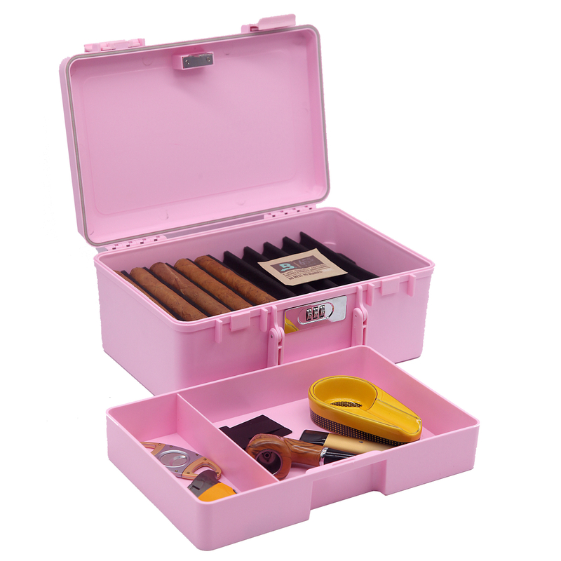 [BP-1404CI] [50CT] Larger Cigar Case Cigar Accessories Humidor Gift Set ...
